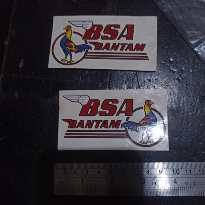 Jual ORIGINAL ! decals transfer BSA Bantam Ori | Shopee Indonesia