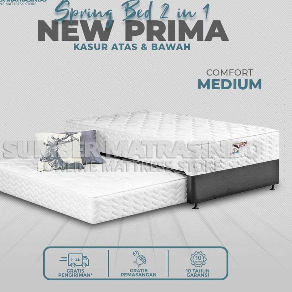 Jual Cuma satu hari Guhdo Spring Bed Sorong New Prima 2 in 1 - KASUR ATAS & BAWAH / KASUR ATAS ...