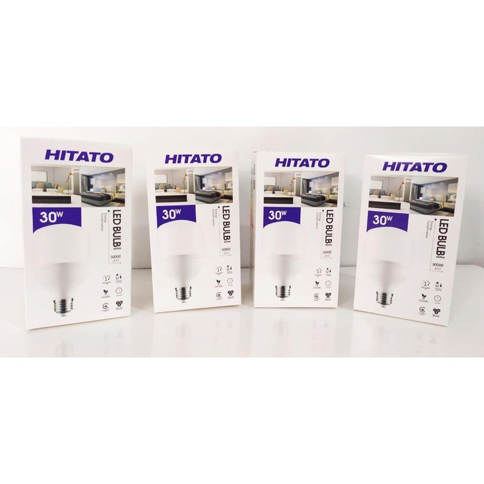 Jual Lampu LED BULB HITATO 30W/ PUTIH HIGH QUALITY 30W | Shopee Indonesia