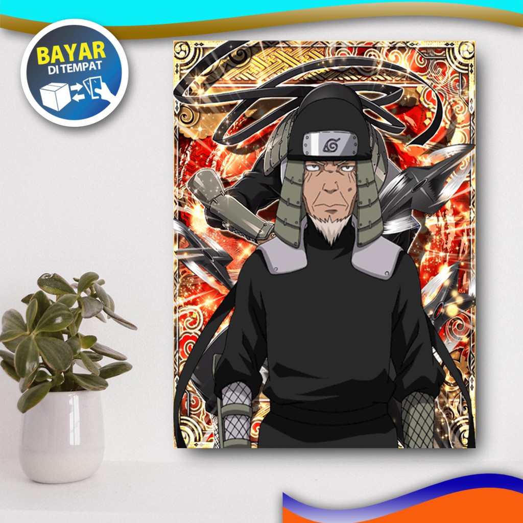 Jual HSR12 - HIASAN DINDING ANIME HASIRAMA / NARUTO / POSTER KAYU ...