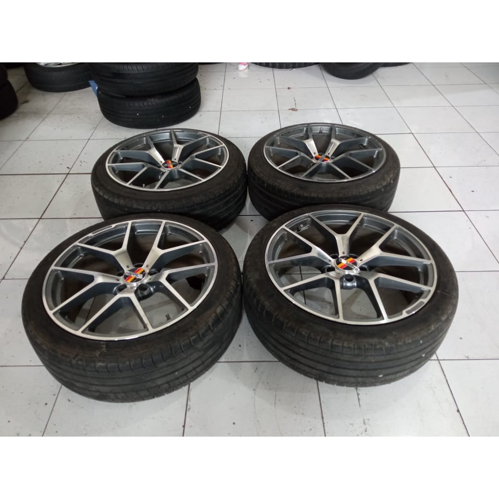 Jual Velg Mobil Bekas Hsr Ring 20 Hole 5 Ban Accelera 245 40 R20 Crv Mazda Xpander | Shopee ...
