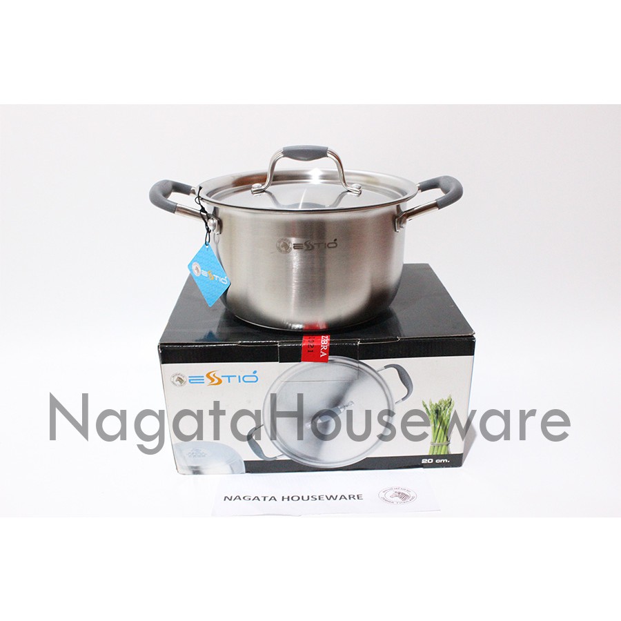 Jual Panci Saus Stainless / Panci Masak / Panci Zebra / Panci Sop Sup ...