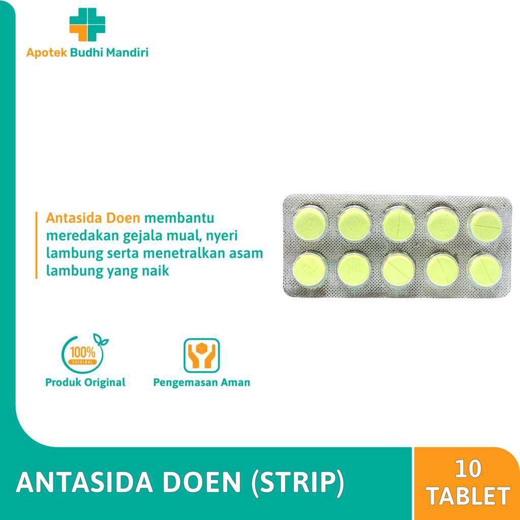 Jual Antasida Doen Tablet (1 Strip) | Shopee Indonesia