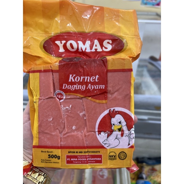 Jual YOMAS KORNET DAGING AYAM 500gr | Shopee Indonesia