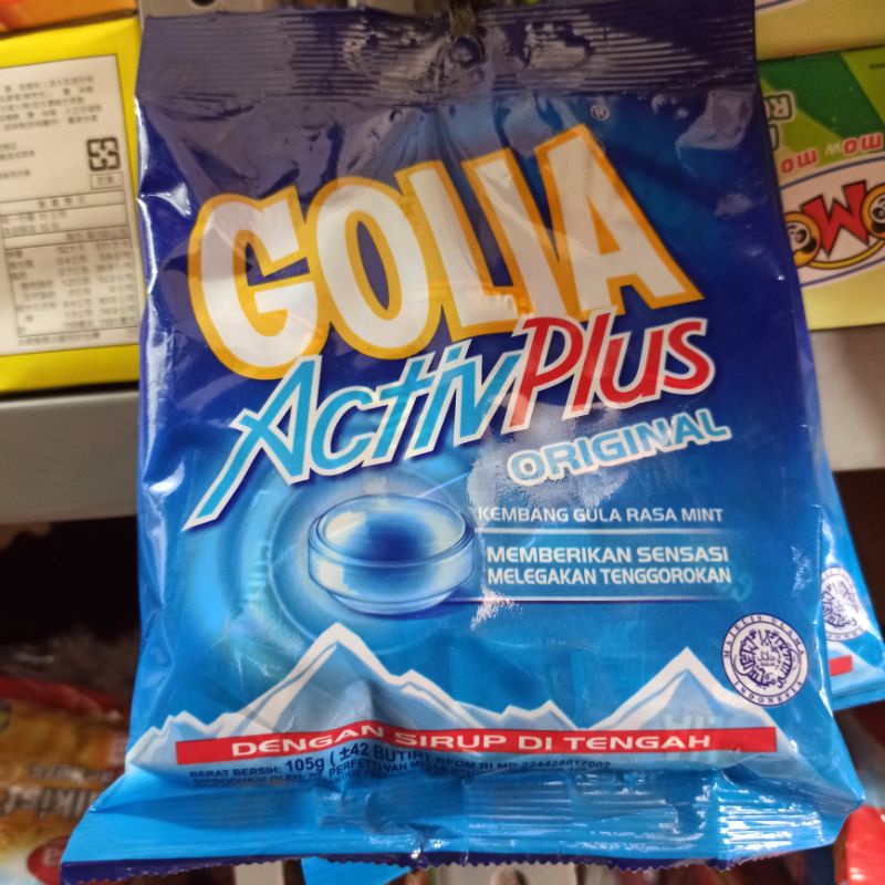 Jual Permen Golia Rasa Mint Activ Plus Original | Shopee Indonesia
