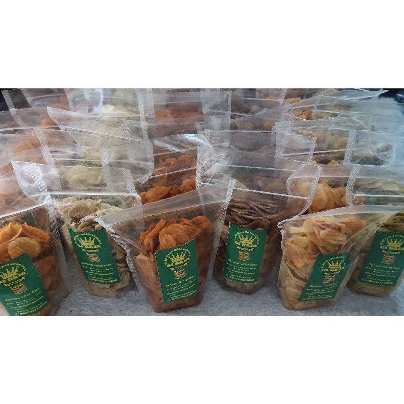 Jual Keripik Pisang SI RAJA variant rasa | Shopee Indonesia