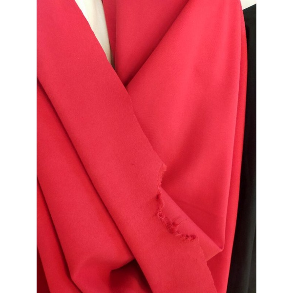 Jual Bahan Interlok stretch. Kain Suede Interlock Tebal. Interlock ...