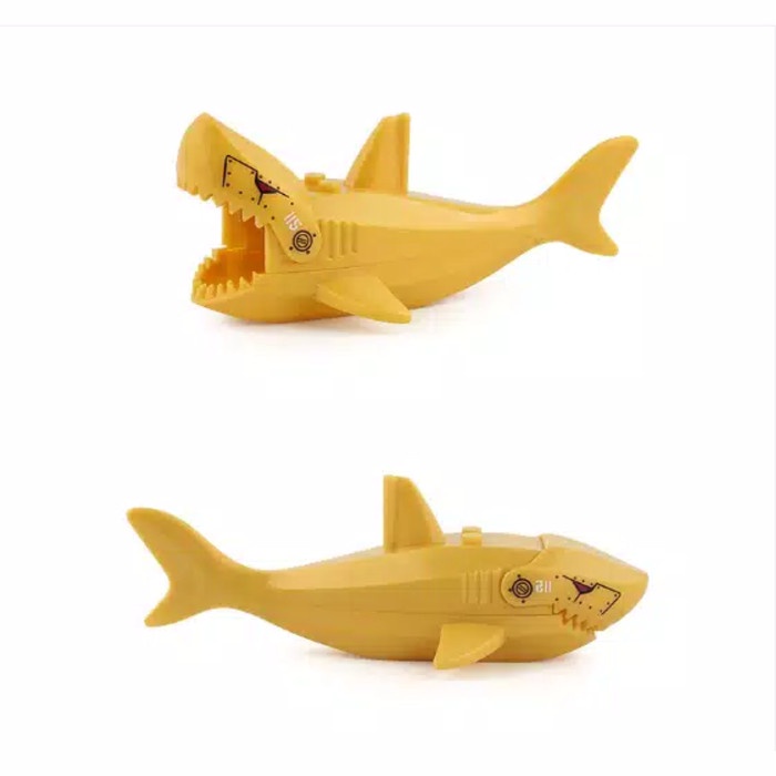 Jual Menakjubkan Lego Minifigure Animal Yellow Shark Hiu Kuning Robot ...
