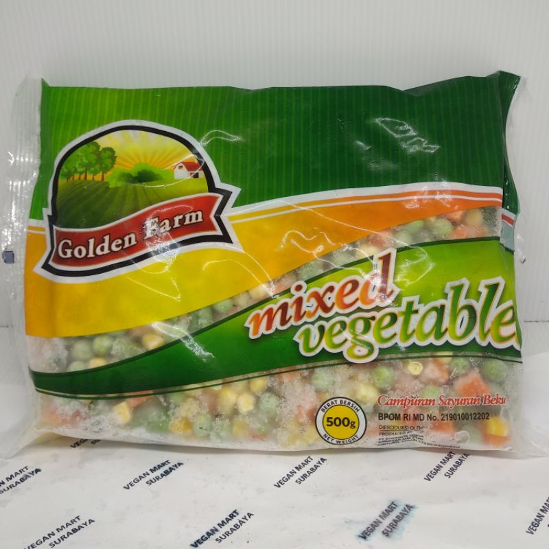 Jual Golden Farm Mix Vegetable / Sayuran Beku 500gr | Shopee Indonesia