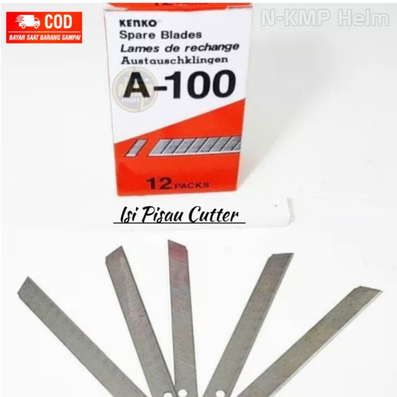 Jual reffil isi cutter kecil kenko ( A300 ) | Shopee Indonesia