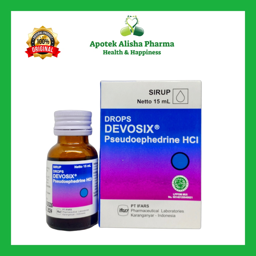 Jual Devosix Drops 15ml Obat Flu Pilek Bayi & Anak | Shopee Indonesia