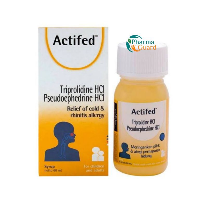 Jual Actifed Cold & Rhinitis allergy | obat pilek & alergi | Shopee ...