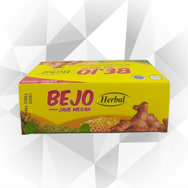 Jual BEJO herbal dengan jahe merah 1pack isi 6 sachet x 15ml obat ...