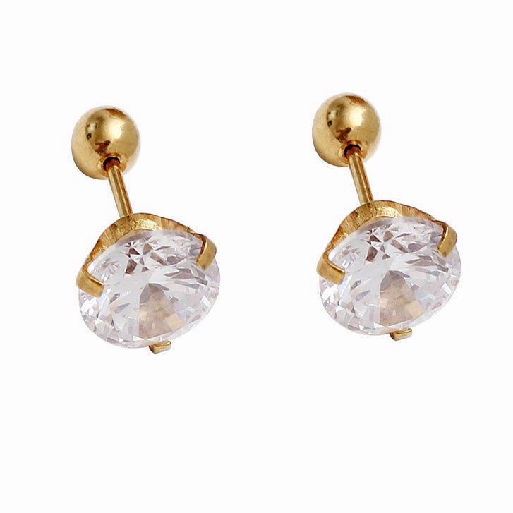 Jual ️1 Pcs Anting Titanium Mini Stainless Steel Tulang Rawan Tragus ...