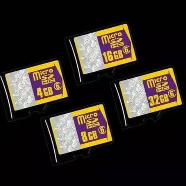 Jual MEMORI CARD ORIGINAL V-GEN 4GB 8GB 16GB 32GB C6 SPEED 48MB/s VGEN CLASS 6 | Shopee Indonesia