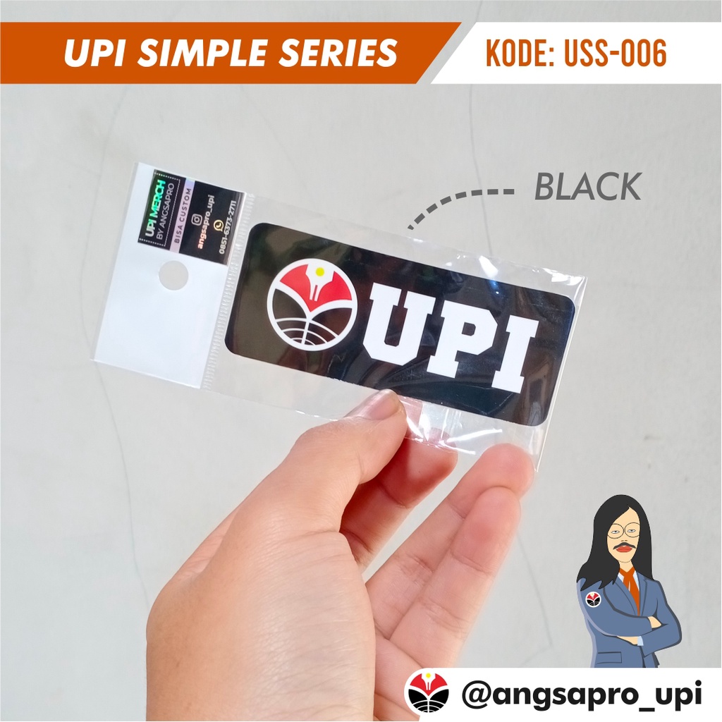 Jual Sticker UPI Simple Series Stiker UPI Nuansa Warna | Shopee Indonesia