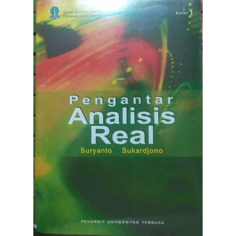 Jual pengantar analisis real by suryanto sukardjono | Shopee Indonesia