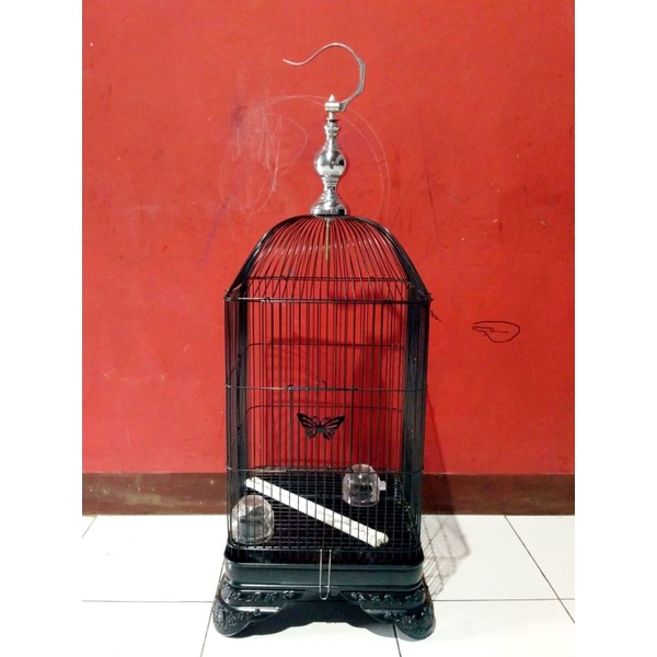 Jual sangkar besi persegi kotak oval boom + pion stainles | Shopee ...