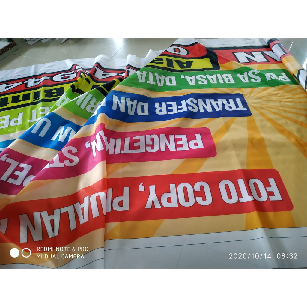 Jual Cetak Spanduk/Banner/Kain TC - By Mater Decal | Shopee Indonesia