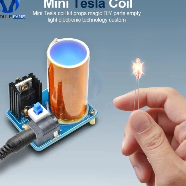 Jual ℮ BD234 Mini TESLA Coil DIY KIT High Voltage Transmiter Generator ...