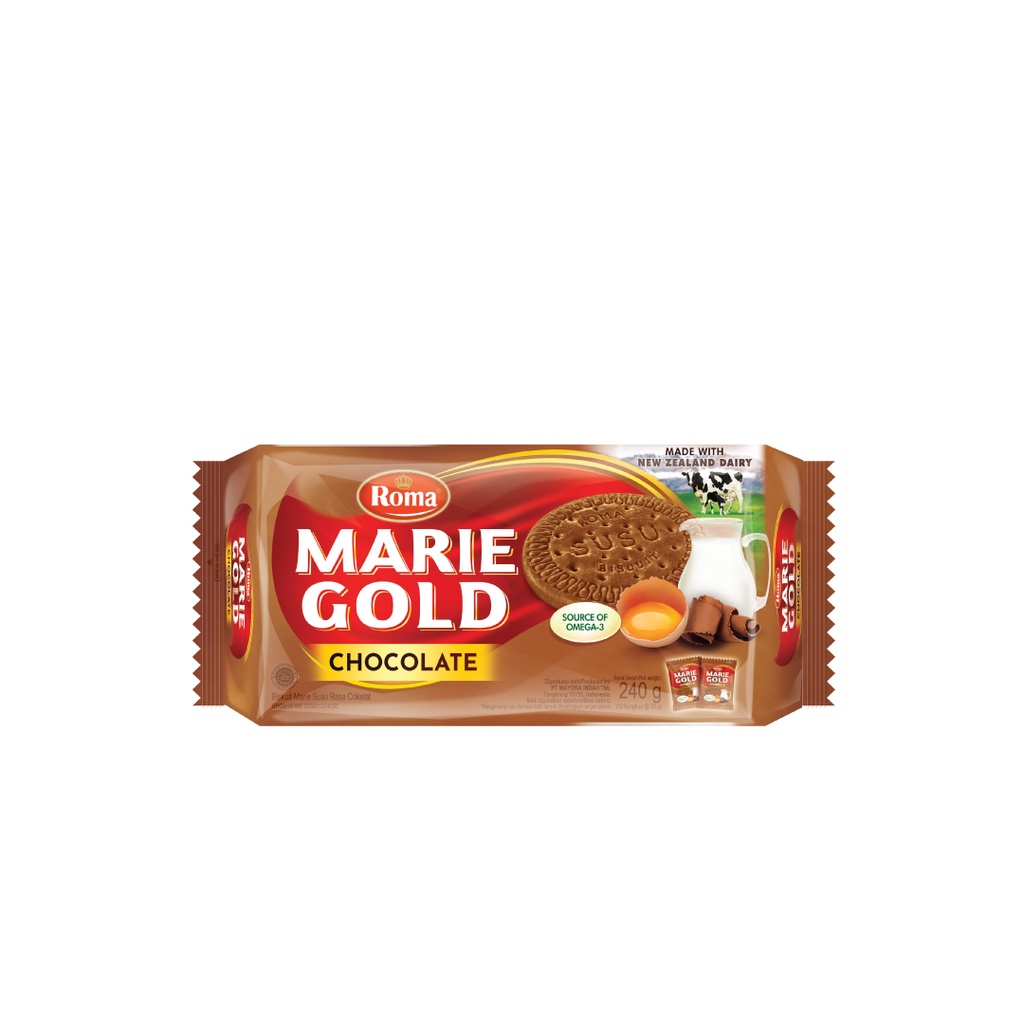 Jual ROMA MARIE GOLD ORIGINAL CHOCOLATE 240 GRAM | Shopee Indonesia