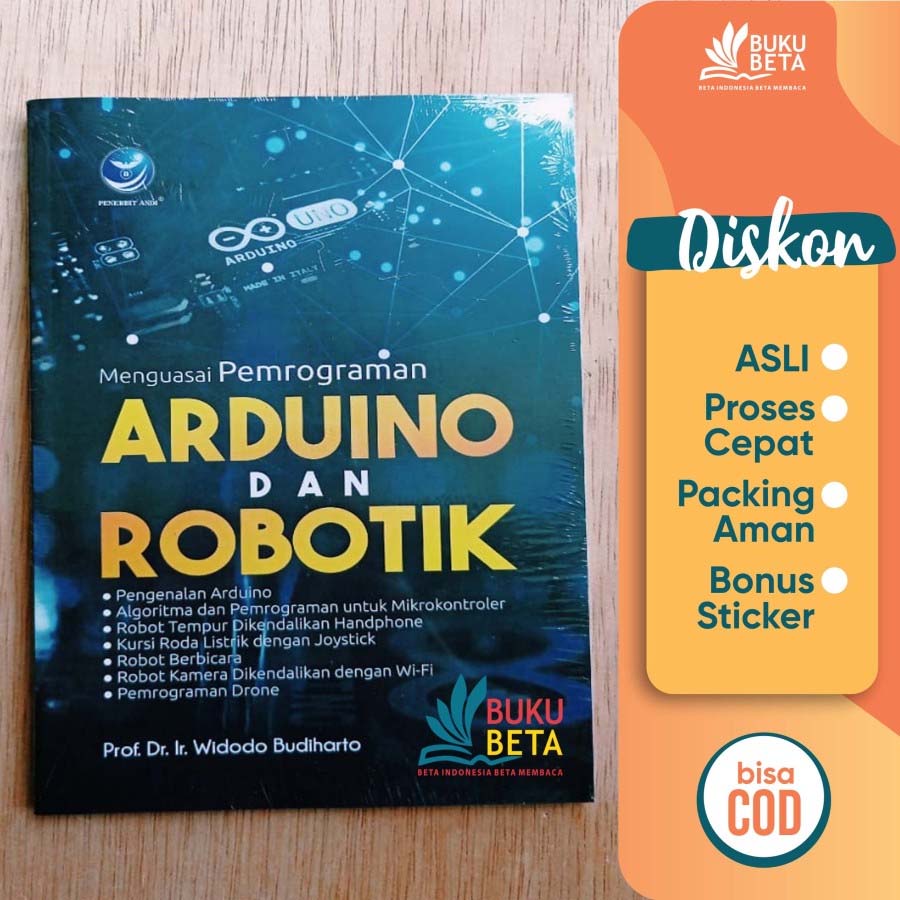 Jual Menguasai Pemrograman Arduino Dan Robotik - Widodo Budiharto | Shopee Indonesia