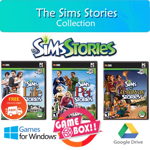 Jual THE SIMS STORIES COLLECTION - PC LAPTOP GAMES | Shopee Indonesia