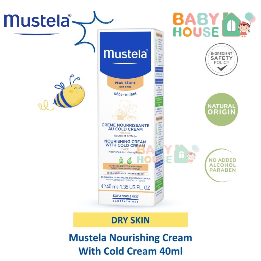 Jual Mustela Bebe Nourishing Cream With Cold Cream Baby Facial Cream ...