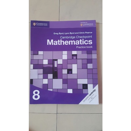 Jual NEW - Cambridge Checkpoint Mathematics 8 Workbook/Practice Book ...