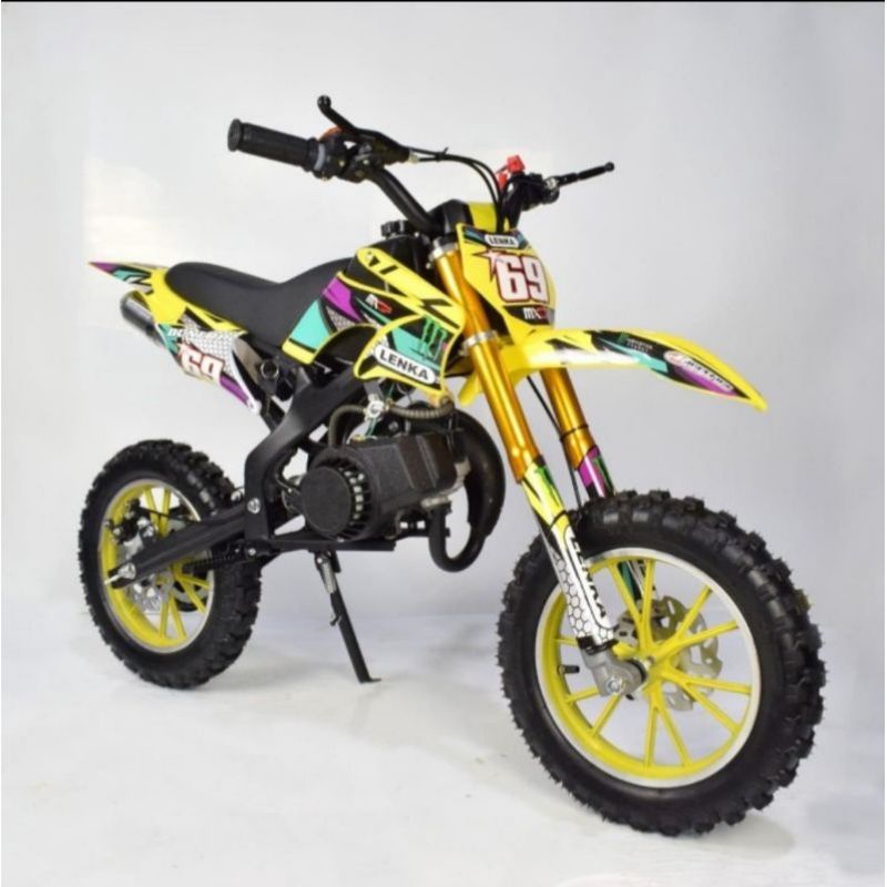 Jual MOTOR MEDIUM TRAIL LENKA 69 50CC MESIN 2 TAK MOTOR MINI ANAK ...