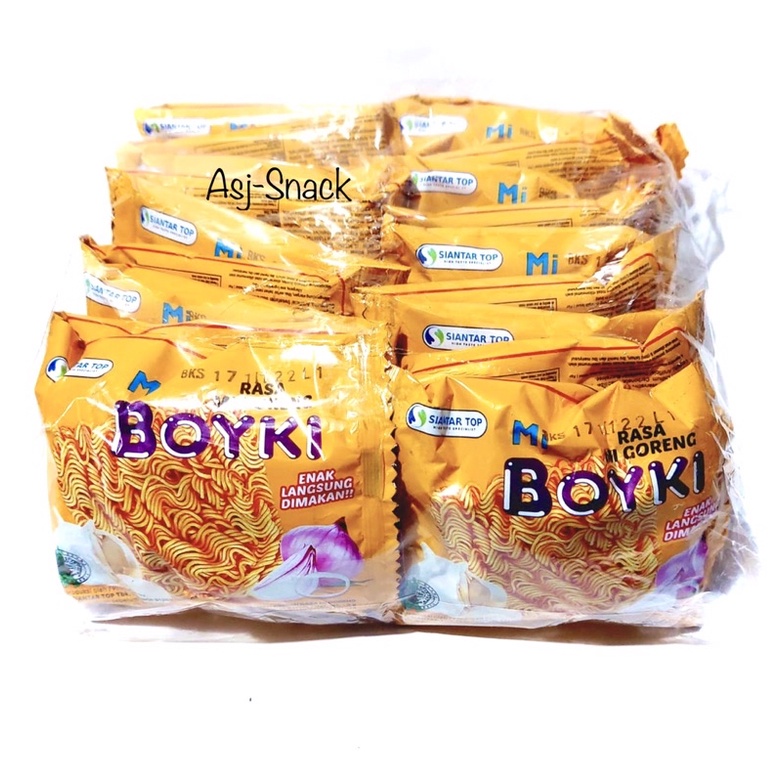 Jual Mi Boyki Rasa mi Goreng ( 20 pcs x @ 9g ) | Shopee Indonesia