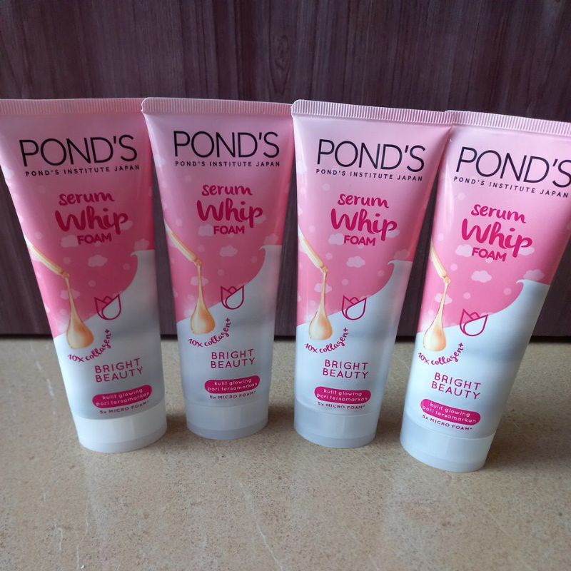Jual Pond's Bright Beauty Serum Whip Foam 100 gr | Shopee Indonesia