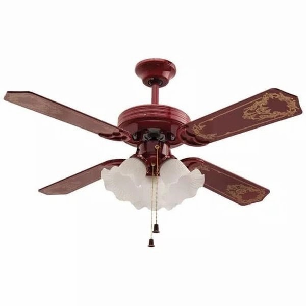 Jual MASPION - Ceiling Fan 42 inch Brass 3 Lampu MCF42203RD | Shopee ...