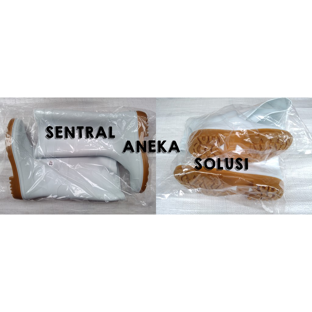 Jual TOYOBO boots tyb 8808 sepatu kerja boot putih / kuning aneka ...