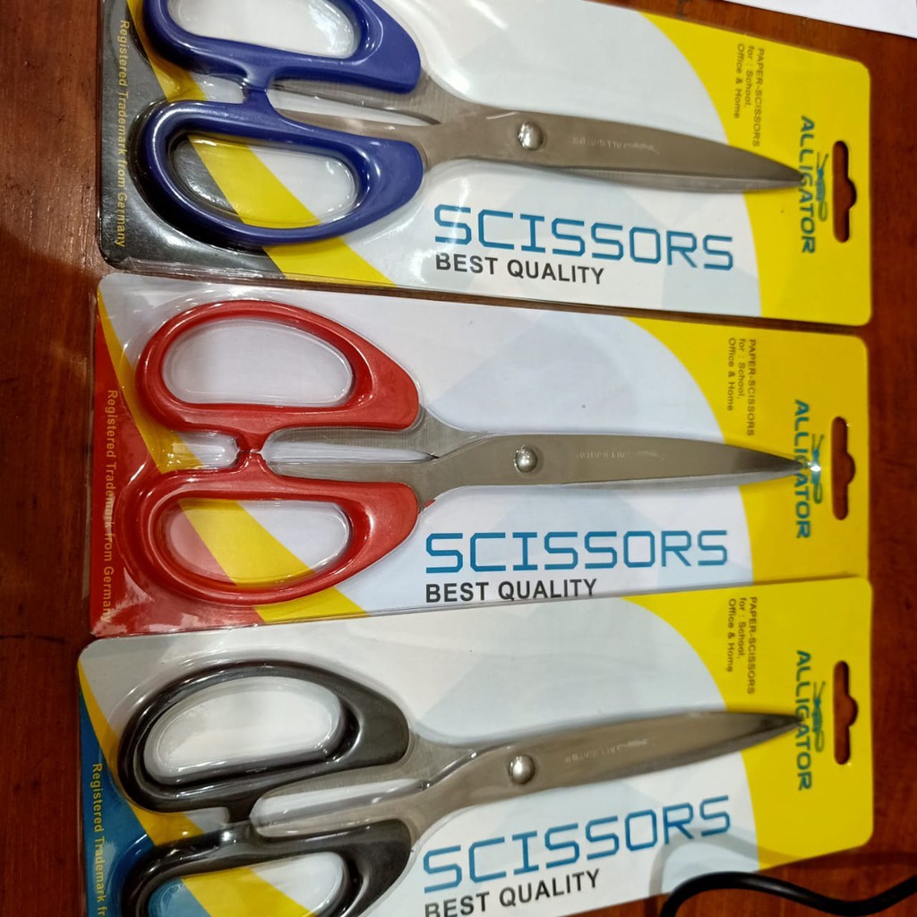 Jual ALLIGATOR SCISSORS BIG/gunting Alligator besar (1pc) | Shopee ...