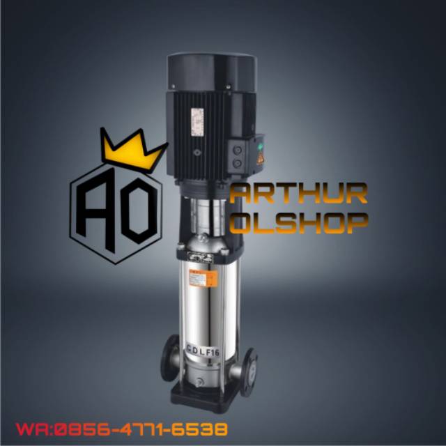 Jual Pompa CNP 1Hp CDLF 2-15 220V Booster pump Multistage Ro Car Wash ...