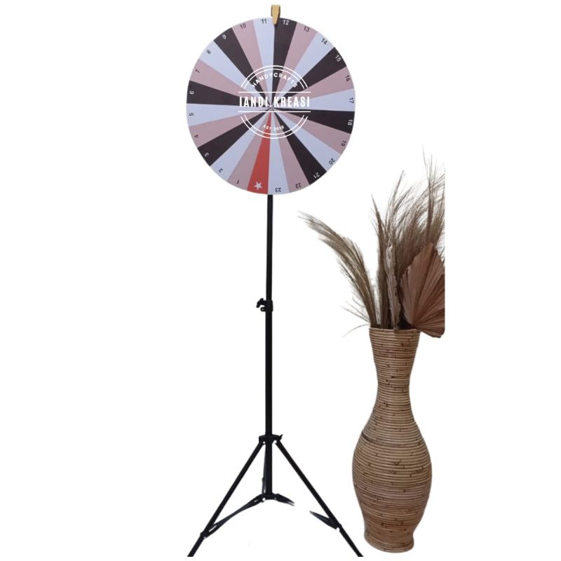 Jual RODA UNDIAN Bunyi / RODA PUTAR/MAINAN EDUKASI/ wheel of fortune ...