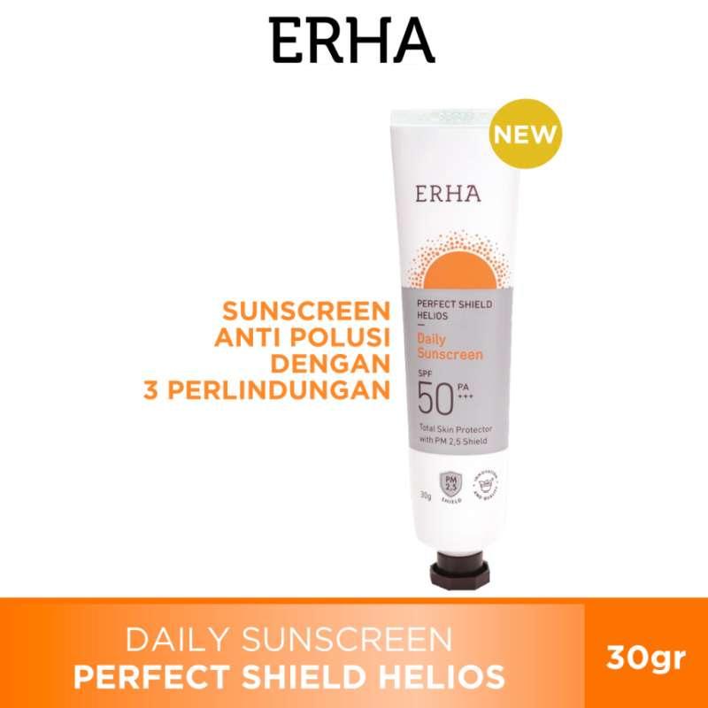 Jual ERHA Perfect Shield Helios Daily Sunscreen SPF 50 - 30 gram | Shopee Indonesia