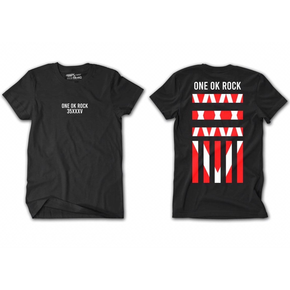 Jual Tshirt One ok Rock 35XXXV Black Premium Taka Kaos Japanese Band ...