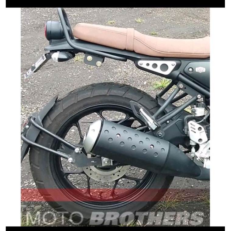 Jual behel Yamaha XSR 155 , croom dan hitam | Shopee Indonesia
