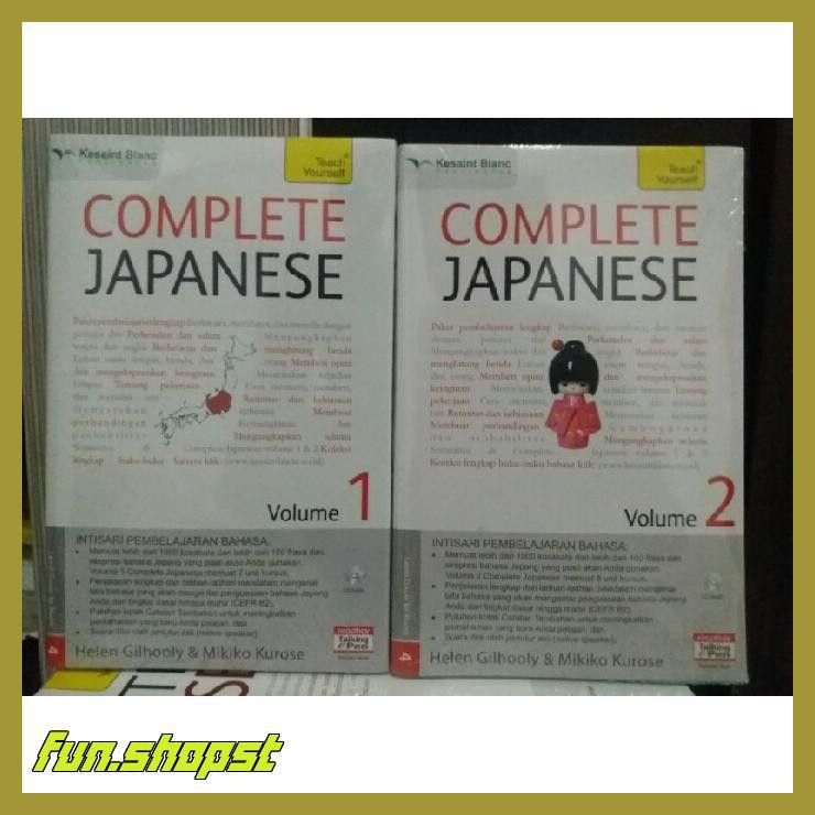 Jual BUKU BAHASA JEPANG " PAKET COMPLETE JAPANESE + CD AUDIO " | Shopee ...