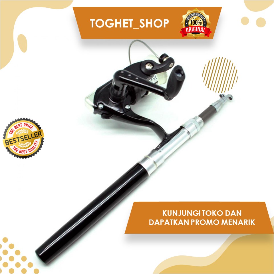 Jual Set Pancingan Joran Pancing Mini Portable Alat Pancingan Extreme ...