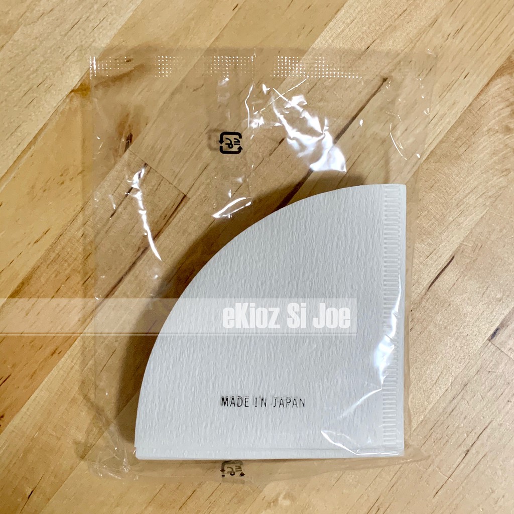 Jual V60 COFFEE PAPER FILTER 01 WHITE 40 Lembar MADE IN JAPAN | Shopee ...
