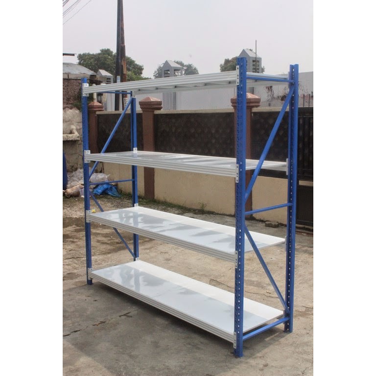 Jual Rak gudang tinggi 2 meter - 4 susun shelving | Shopee Indonesia