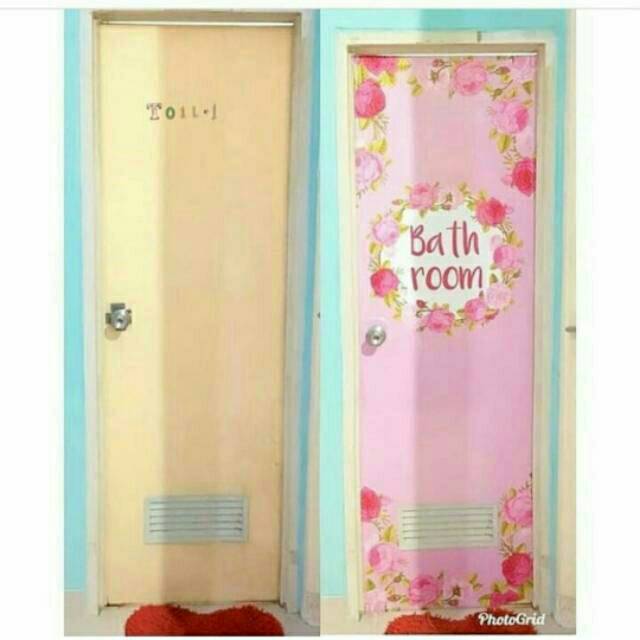 Jual Sticker pintu kamar mandi | Shopee Indonesia