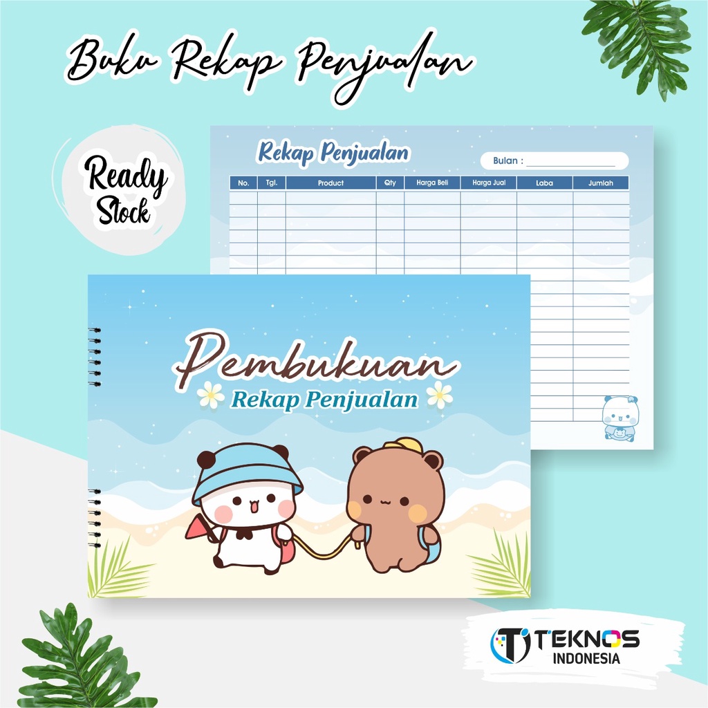 Jual BUKU REKAP PENJUALAN OLSHOP / PEMBUKUAN REKAP PENJUALAN UKURAN ...