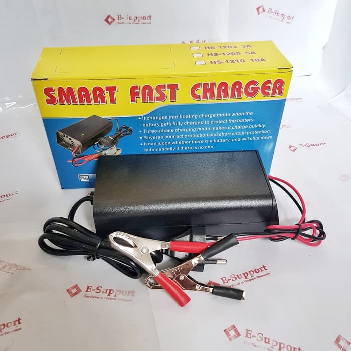 Jual MTR409 SMART FAST CHARGER ACCU/AKI 12V 10A | Shopee Indonesia