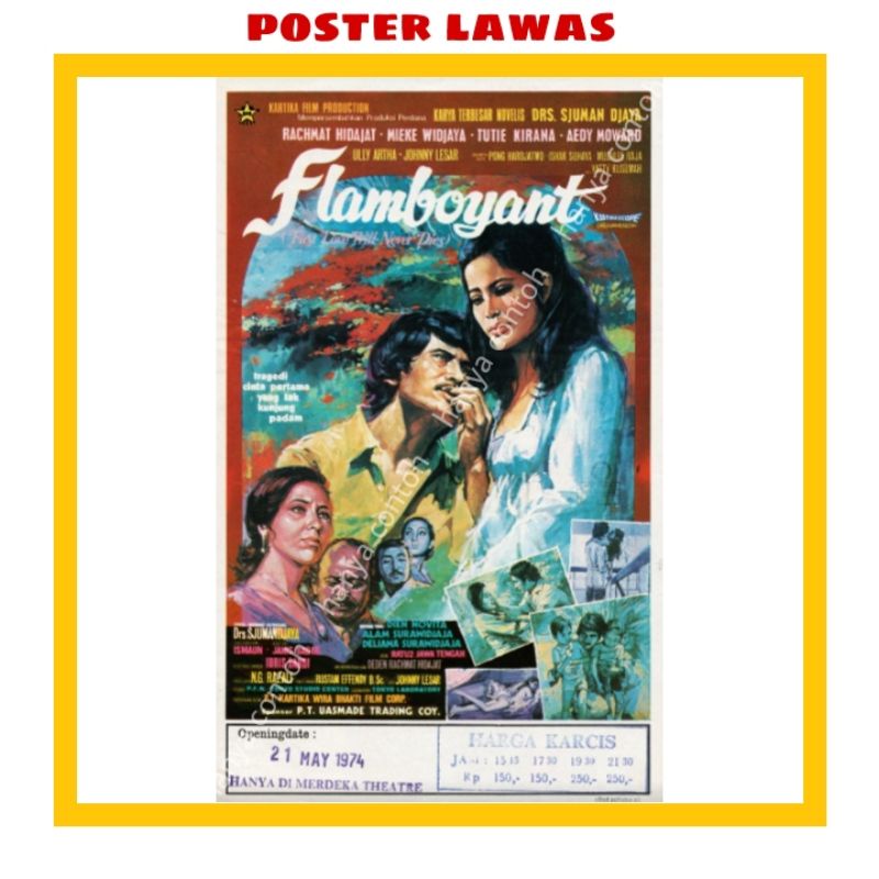 Jual poster film lawas flamboyant - poster vintage murah | Shopee Indonesia