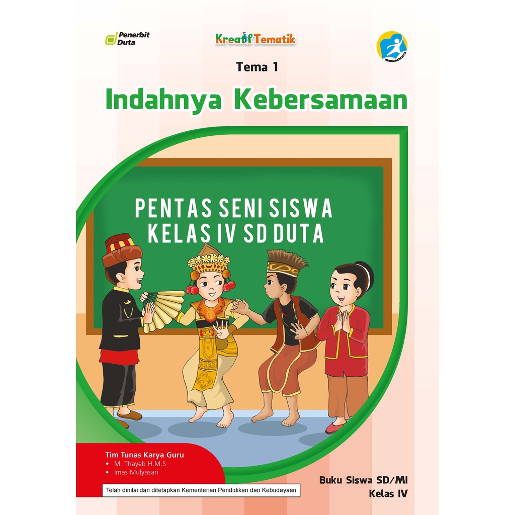 Jual Penerbit Duta - Tematik Kelas 4 Tema 1 : Indahnya Kebersamaan (Lulus Penilaian) | Shopee ...