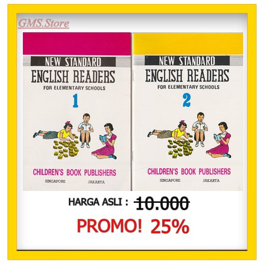 Jual Buku Bahasa Inggris Anak SD - NEW STANDARD ENGLISH READERS FOR ...